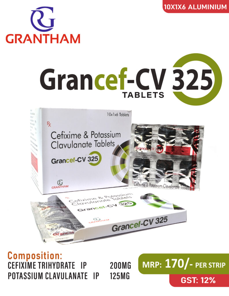 GRANCEF CV 325 By Grantham Lifesciences