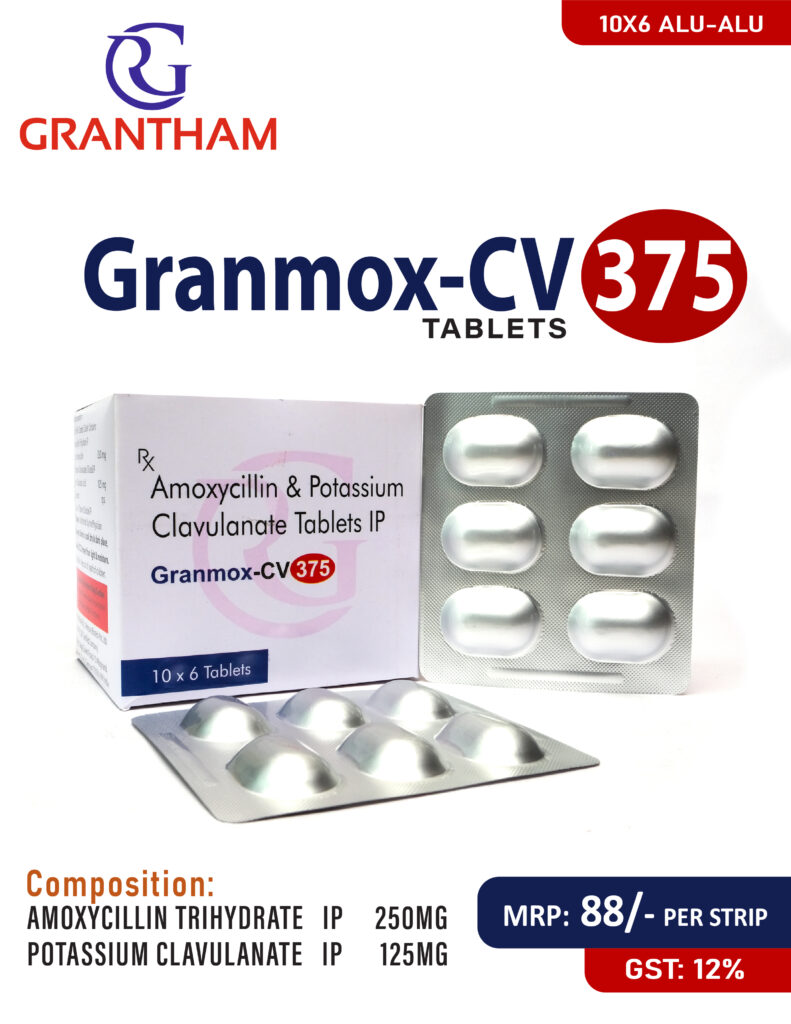 GRANMOX CV 375 By Grantham Lifesciences
