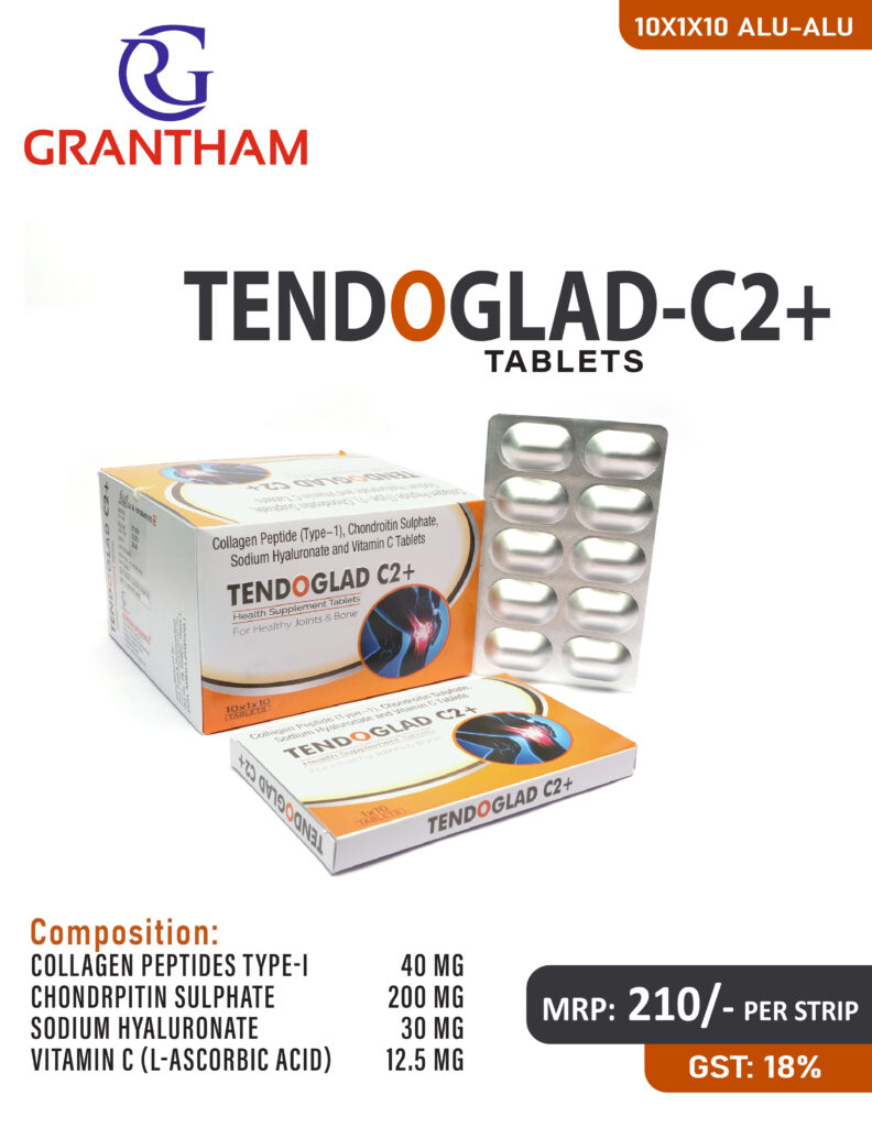 Joint Pain Relief & Cartilage Support – TENDOGLAD C2+ Tab