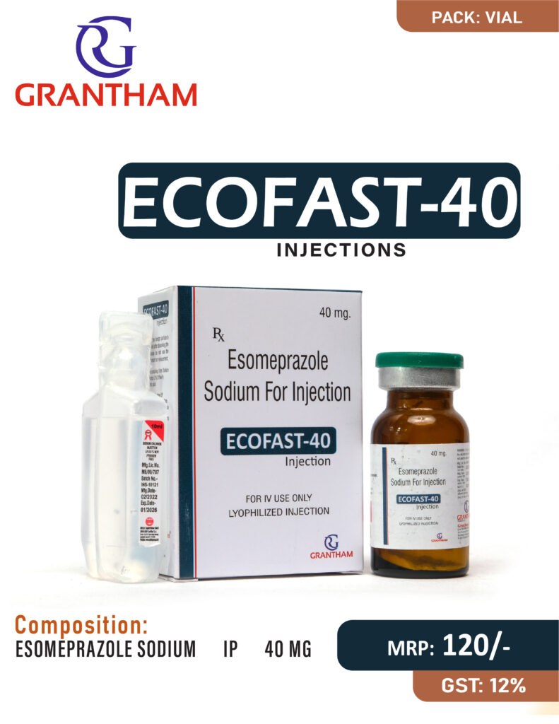 ECOFAST 40 INJ By Grantham Lifesciences