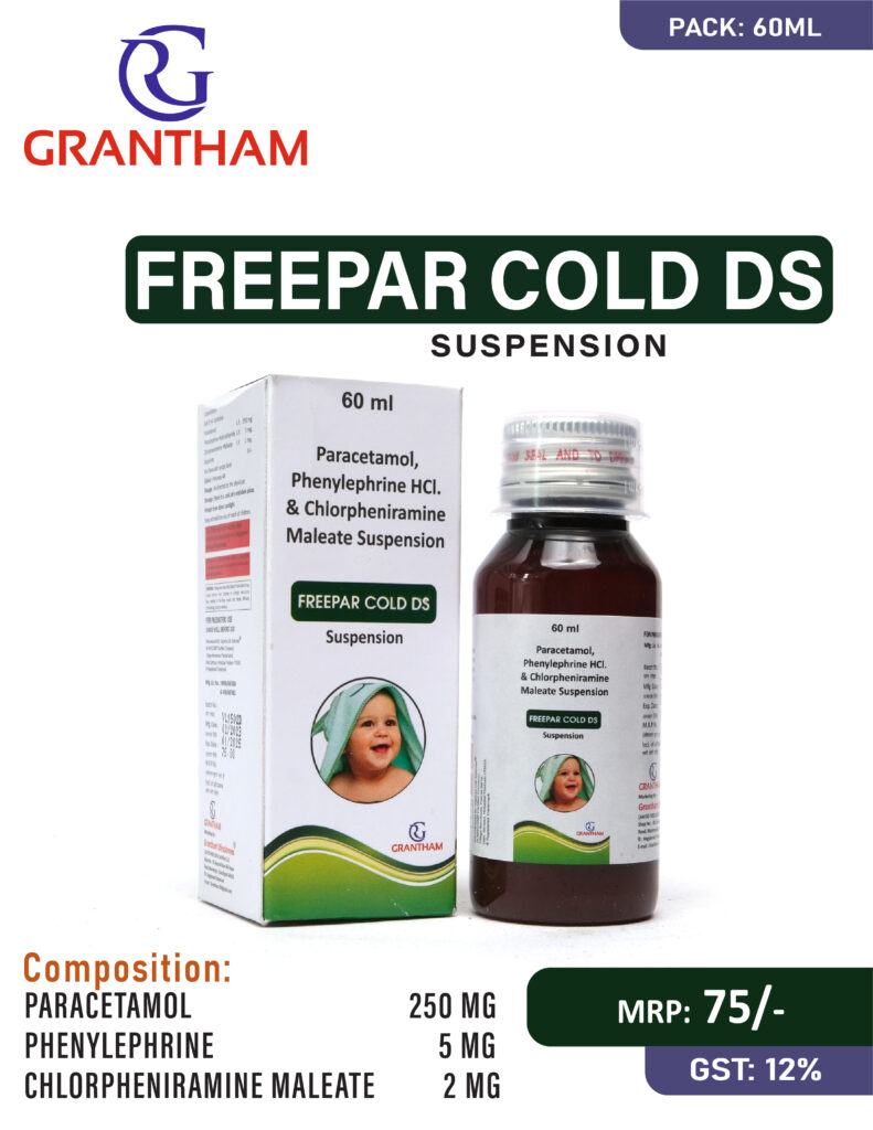 FREEPAR-COLD DS By Grantham Lifesciences