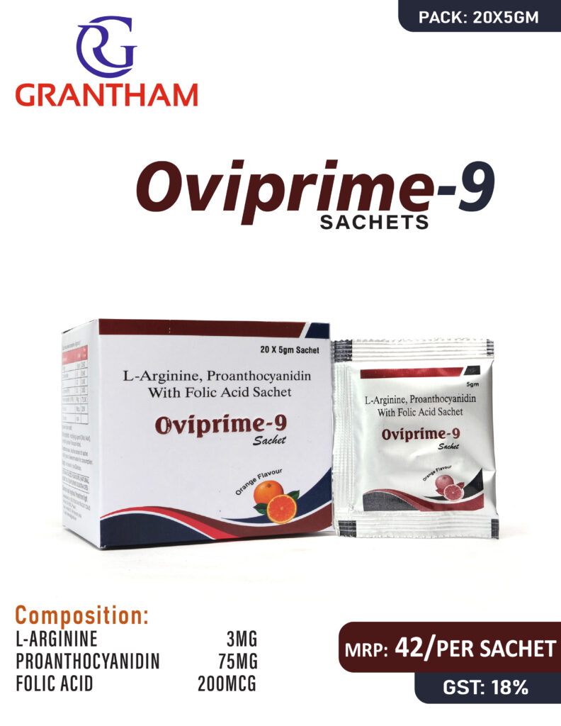 OVIPRIME-9 SACHET By Grantham Lifesciences
